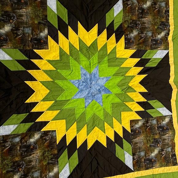 Hand Crafted | Bedding | Handmade Native American Star Quilt Patterns ...